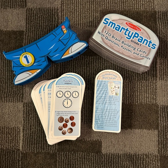 Melissa & Doug | Games | Melissa Doug Smarty Pants Grade Brainbuilding ...